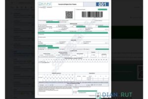 Cual es la contraseña para abrir el Rut en PDF - DIAN-RUT